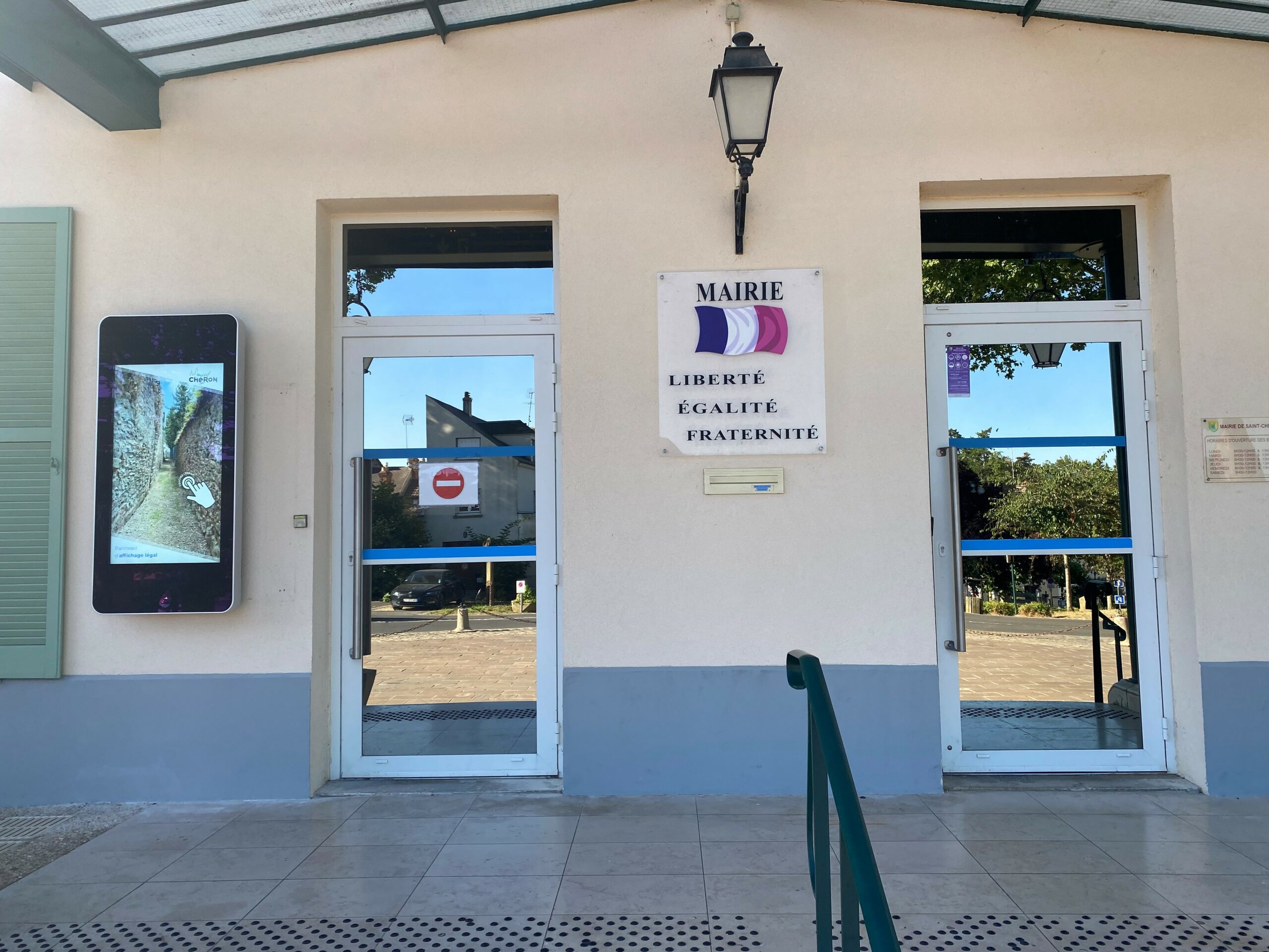 Affichage légal numérique - Saint-Chéron